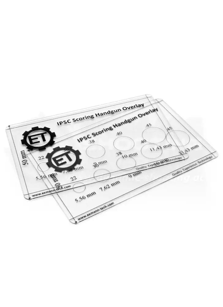 IPSC scoring overlay from Eemann Tech – Dynamic Shooting Austria